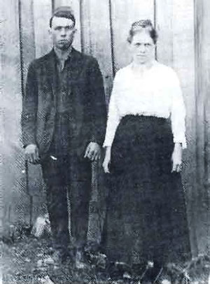 Samuel Potter and Mattie Wright